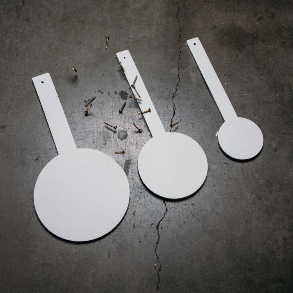 Gong Target Bundle Self-Healing Hangers | Infinity Targets